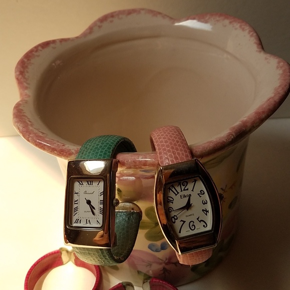 Accessories | Cuff Watch Baby Blue Band | Poshmark